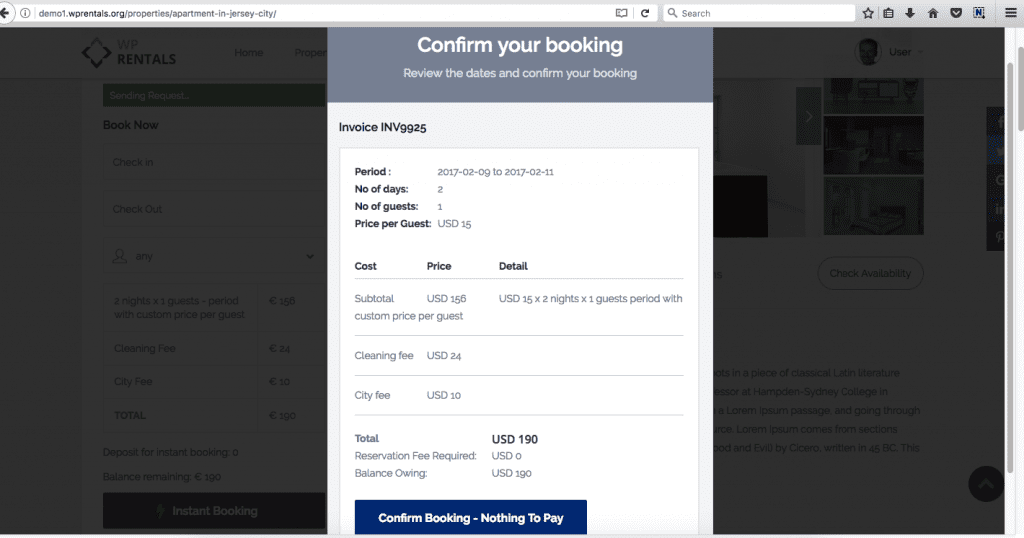 How to enable and disable Instant Booking - WP Rentals Help