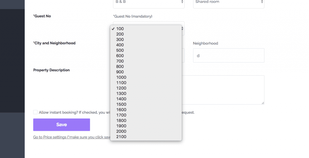 Technical: How to Configure Guest Number Dropdown with Incremental ...
