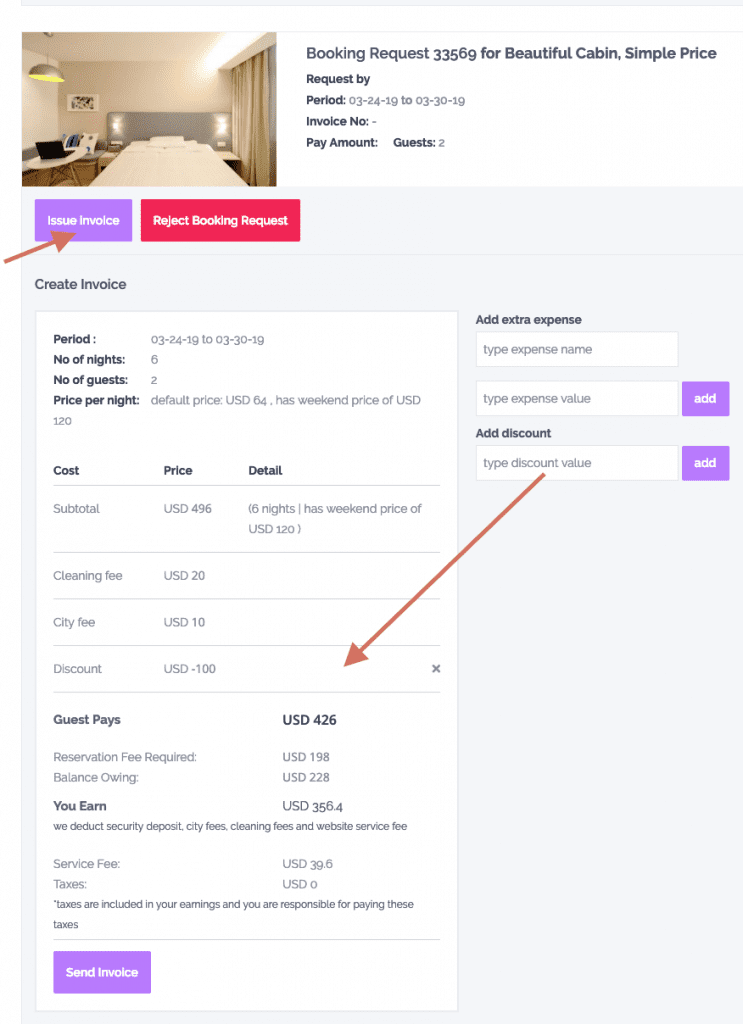 How to add manual discount when issuing an invoice. How to add custom ...