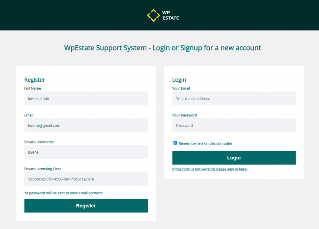Get your buyer license code. Register / Activate License. De-register the license and register ...