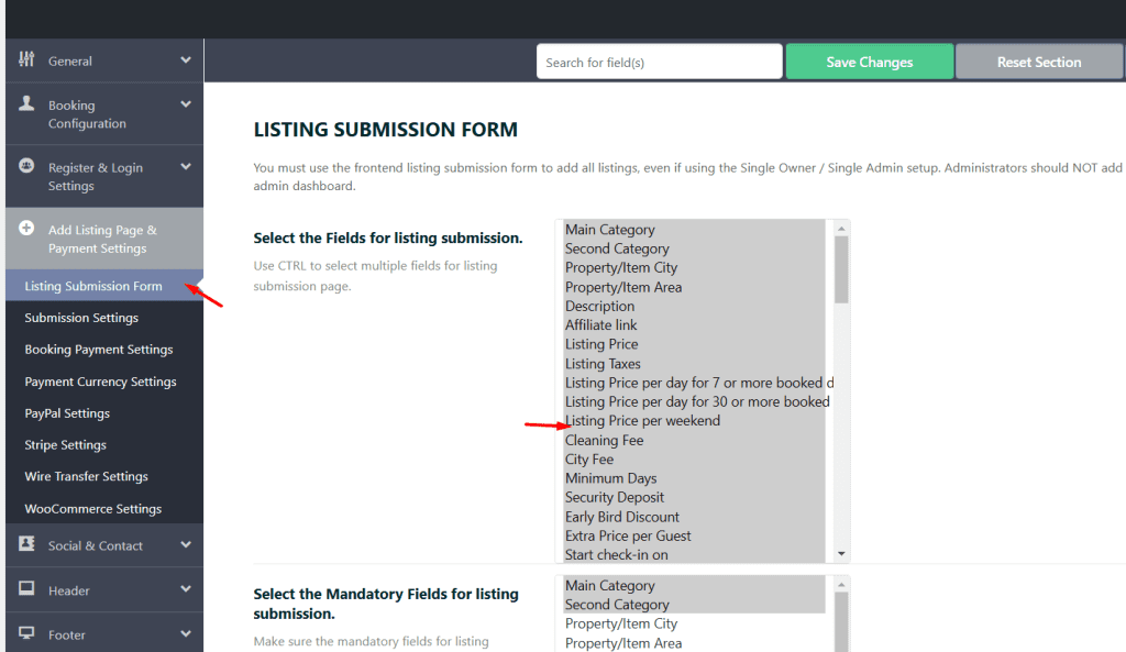 How to manage Object rental options - WP Rentals Help